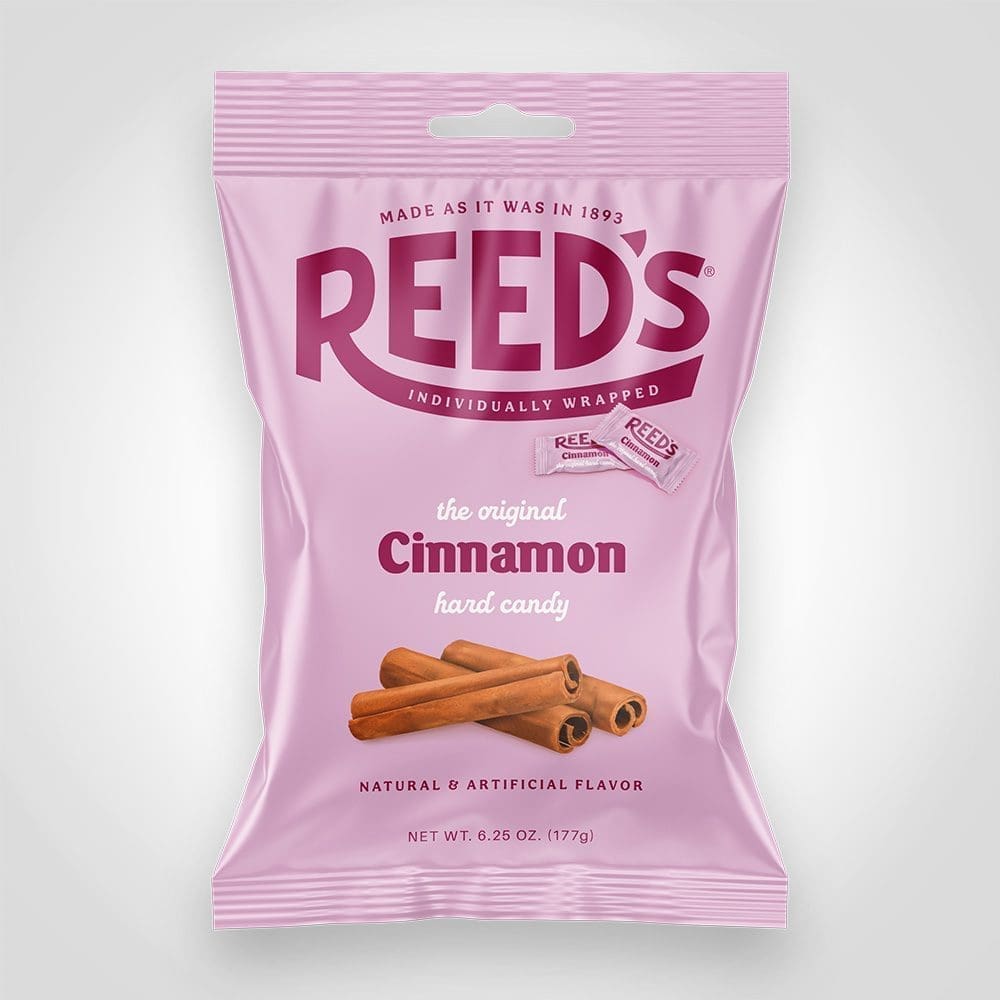Reeds Cinnamon Hard Candy 6.25oz - 12 Pack | Candy