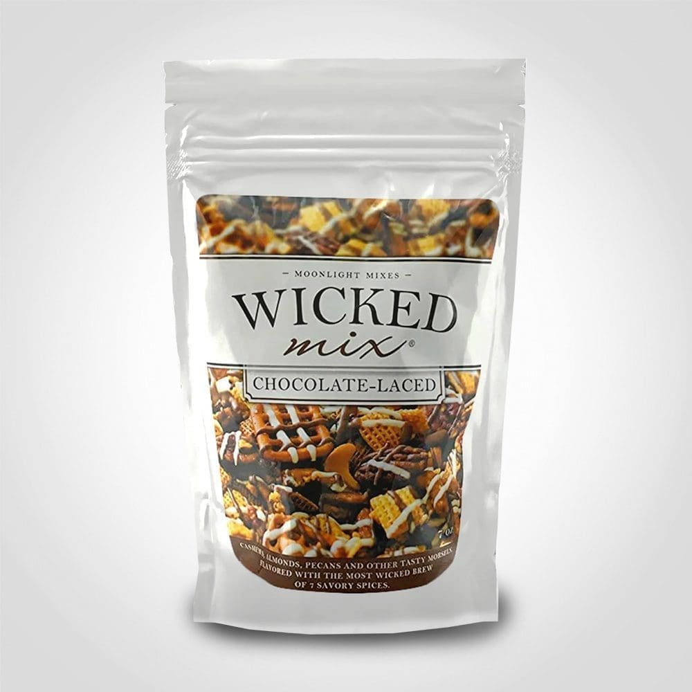 Wicked Mix Chocolate Laced Snack Mix 7oz Bag - 12PK