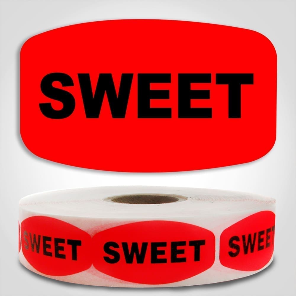 Sweet Labels - 1000 Stickers | Deli Labels