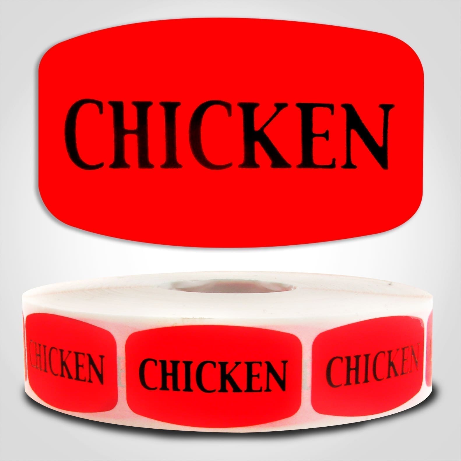 Chicken Labels - 1000 stickers | Butcher Labels