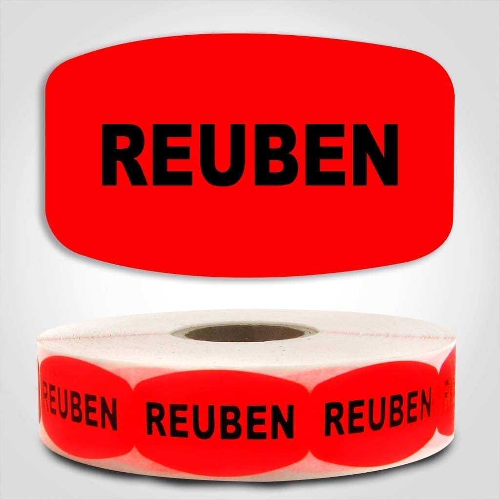 Reuben Labels - 1000 Stickers | Deli Labels