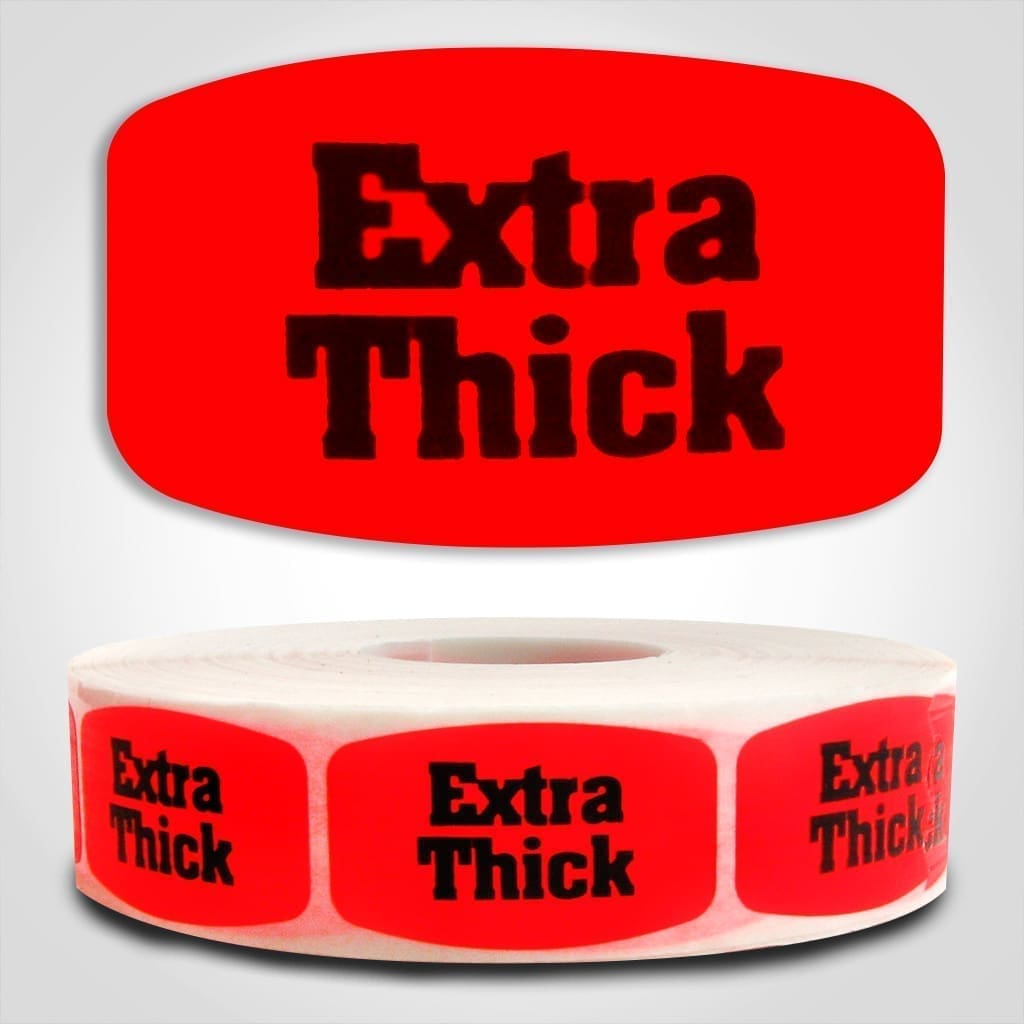 Extra Thick Label - 1000 Stickers | Butcher Labels