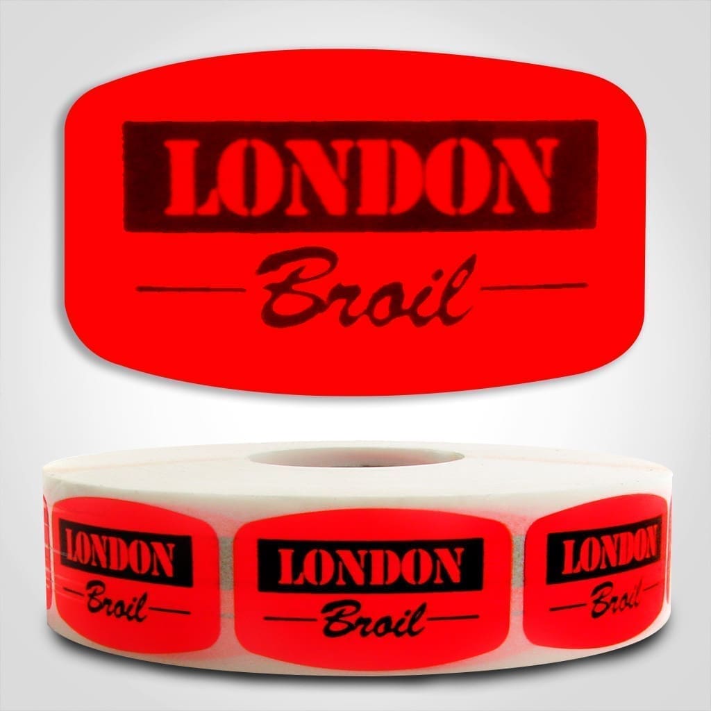 London Broil Label - 1000 Stickers | Butcher Labels