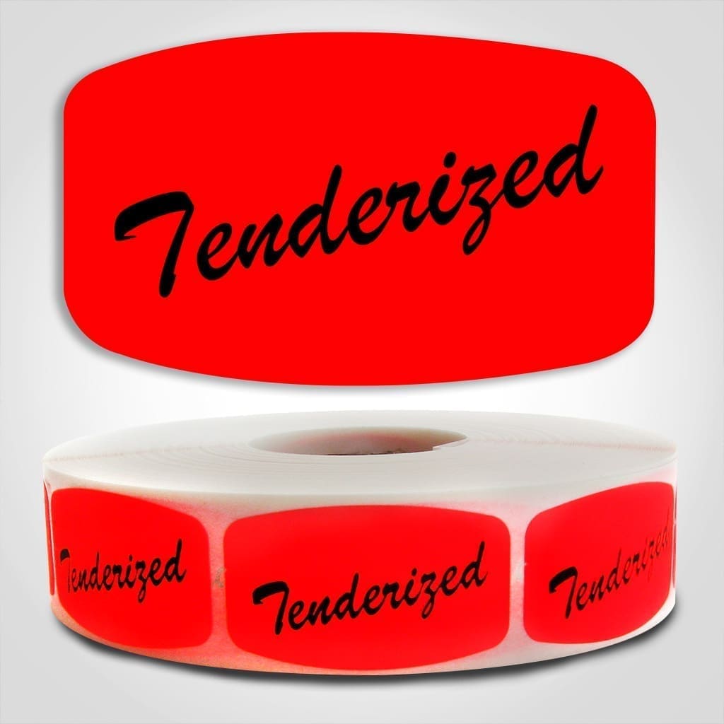 Tenderized Label - 1000 Stickers | Butcher Labels