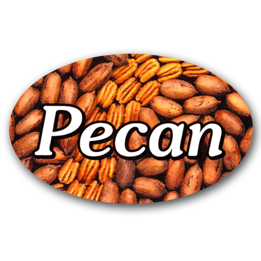 Pecan Pie Label – 500 Bakery Stickers for Pie Packaging
