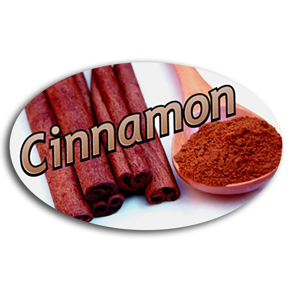 Cinnamon Label – 500 Bakery Stickers for Cinnamon Rolls & Bread