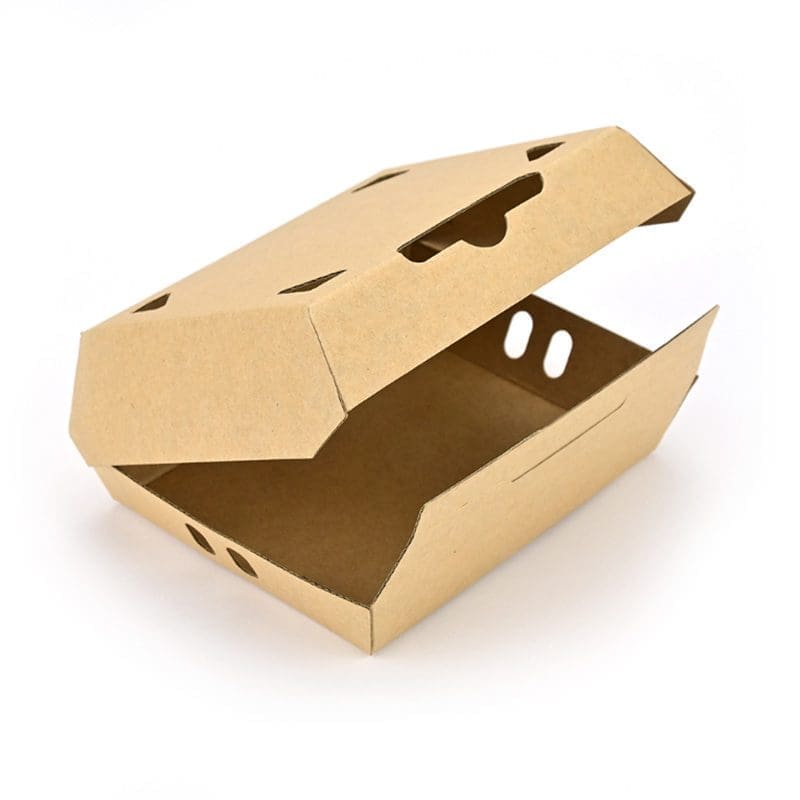 Large ReadyFresh® Vented Hot Snack Container - 300/cases