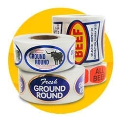 Beef Labels, Steak Stickers, Meat Cut Id Labels | Butcher Labels