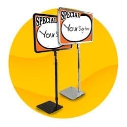 Sign Frames & Display Holders – Retail & Shelf Sign Frames