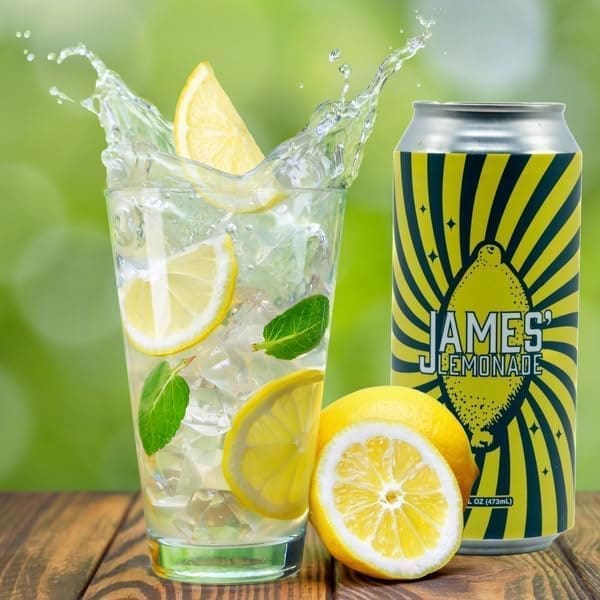James Lemonade with Mint 16oz - 24 Pack